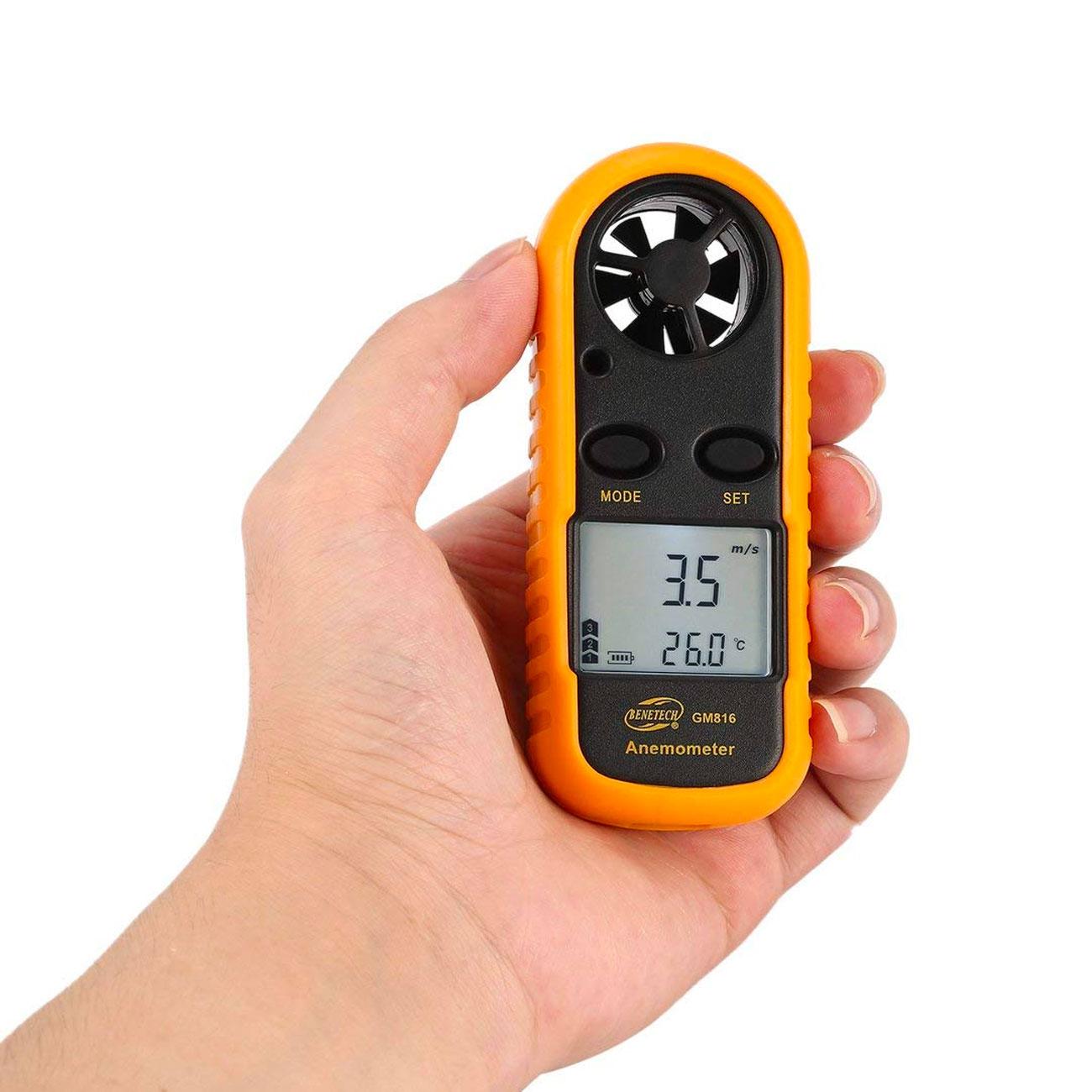 Termo Anemometro GM816 (con certificado de calibracion) - Treck CL