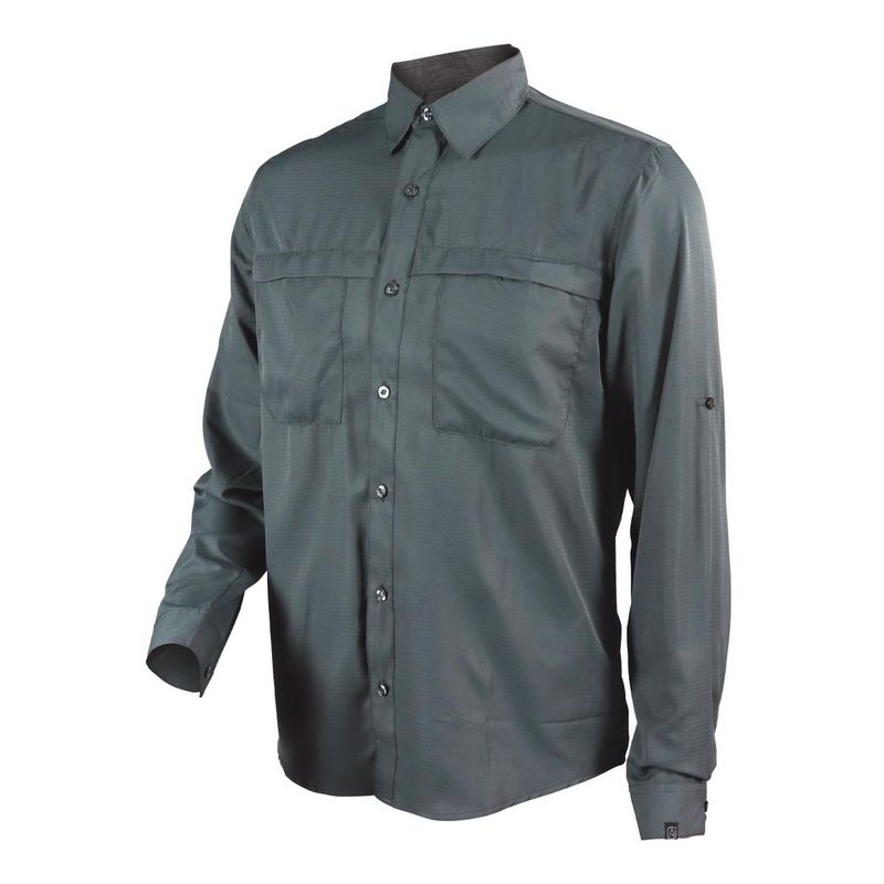 Camisa Lightwind H2100 Poliester Gris - Treck CL
