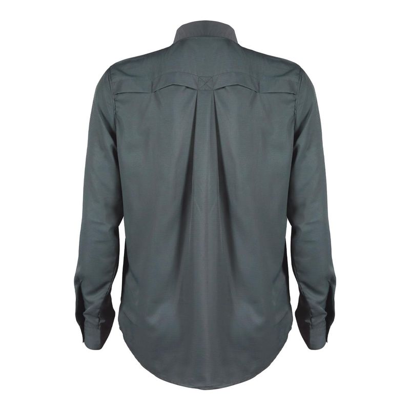 Camisa Lightwind H2100 Poliester Gris - Treck CL