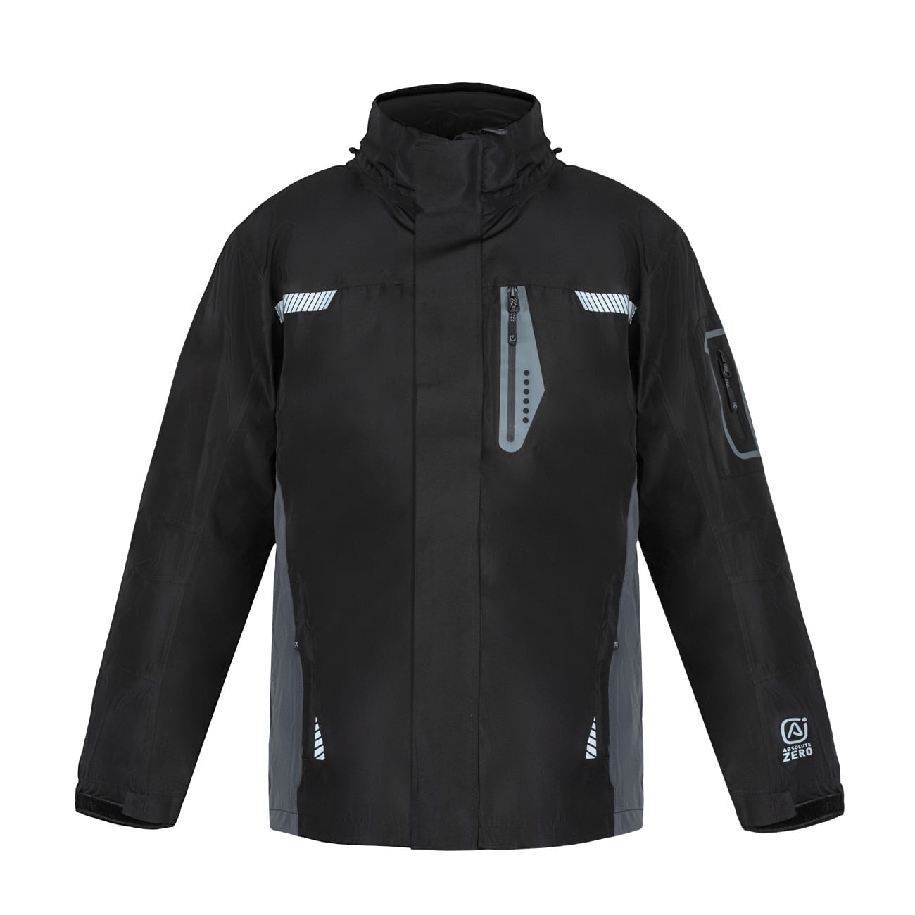 Parka Absolute Zero impermeable Hombre 3 en 1 Negro Z-8000 - Treck CL