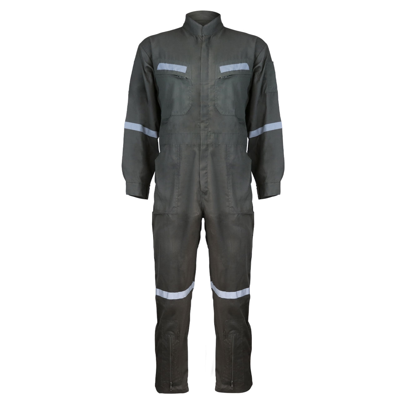 Overol Piloto Poplin Verde C/Reflectante - Treck CL