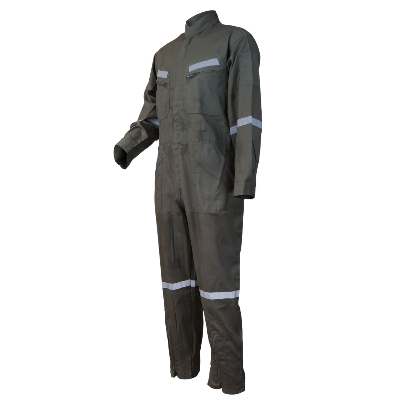 Overol Piloto Poplin Verde C/Reflectante - Treck CL